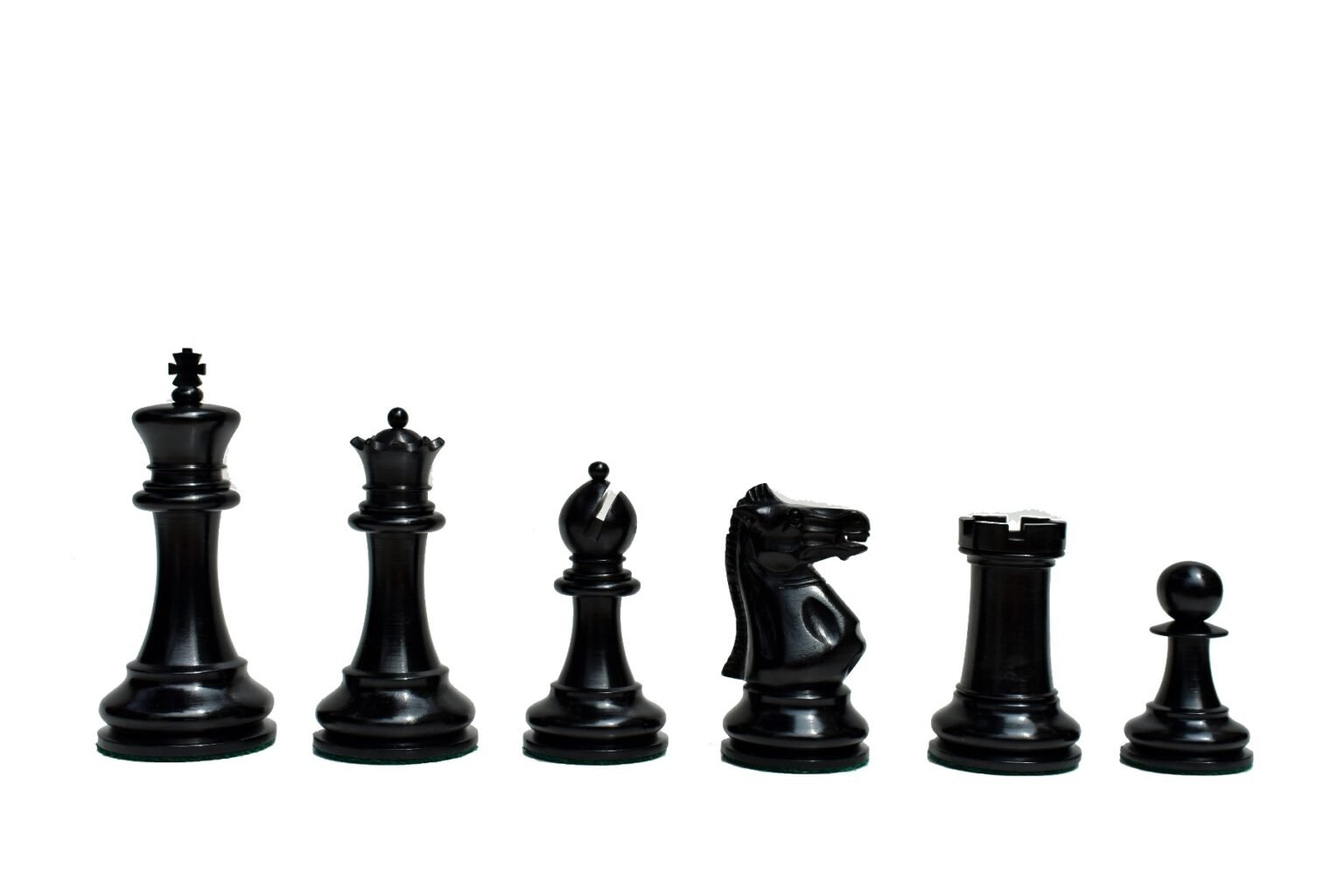 Zukertort 1875-1880 Jaques Series Chess pieces Antiqued Boxwood & Ebony ...