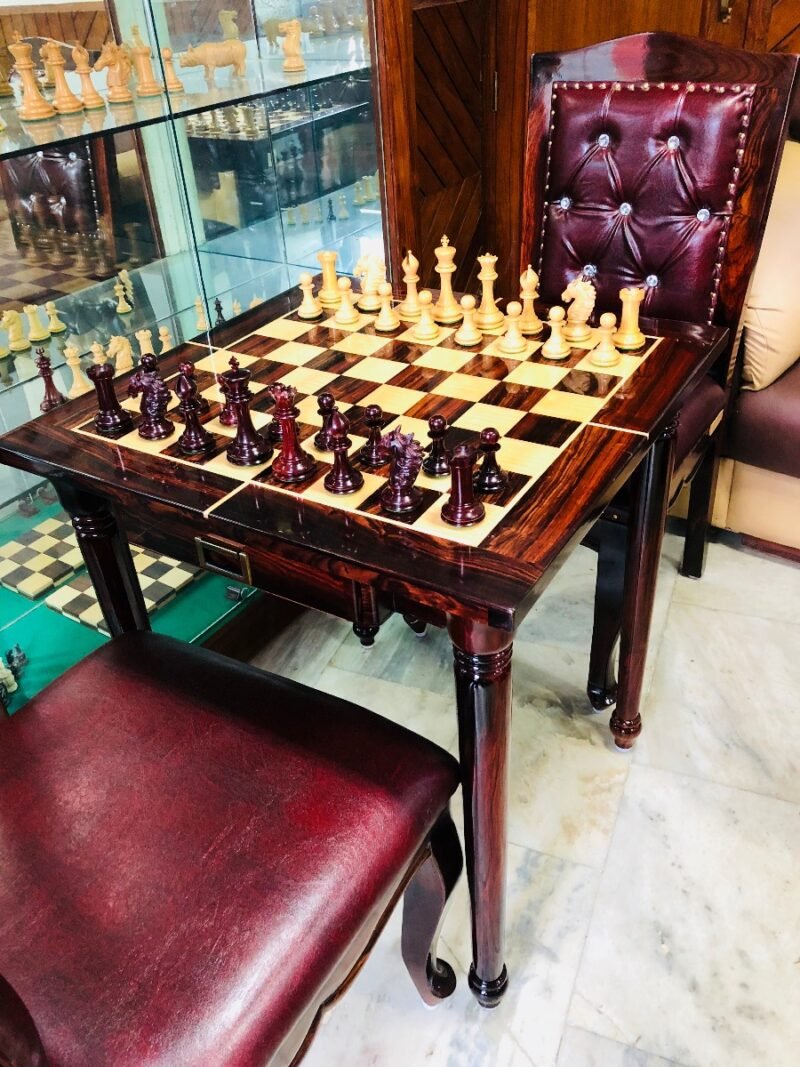 Royale classic Collection Special Edition Chess Table, Chess chairs ...