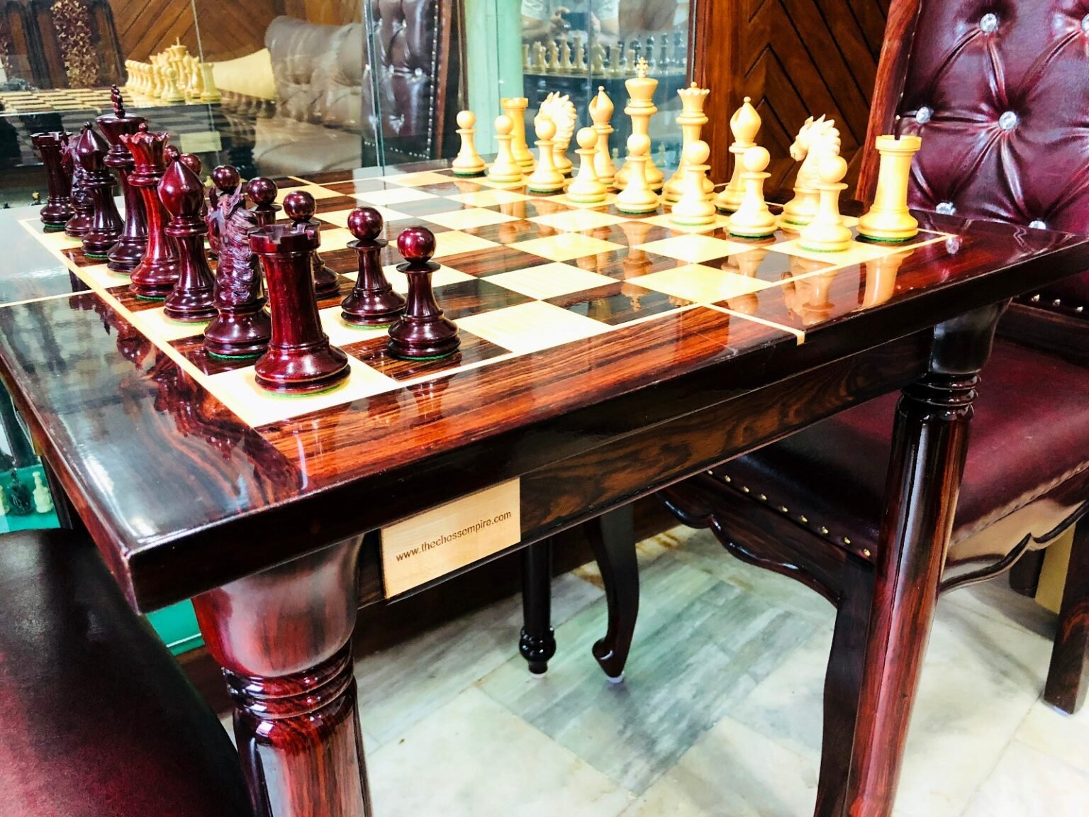 Royale classic Collection Special Edition Chess Table, Chess chairs ...