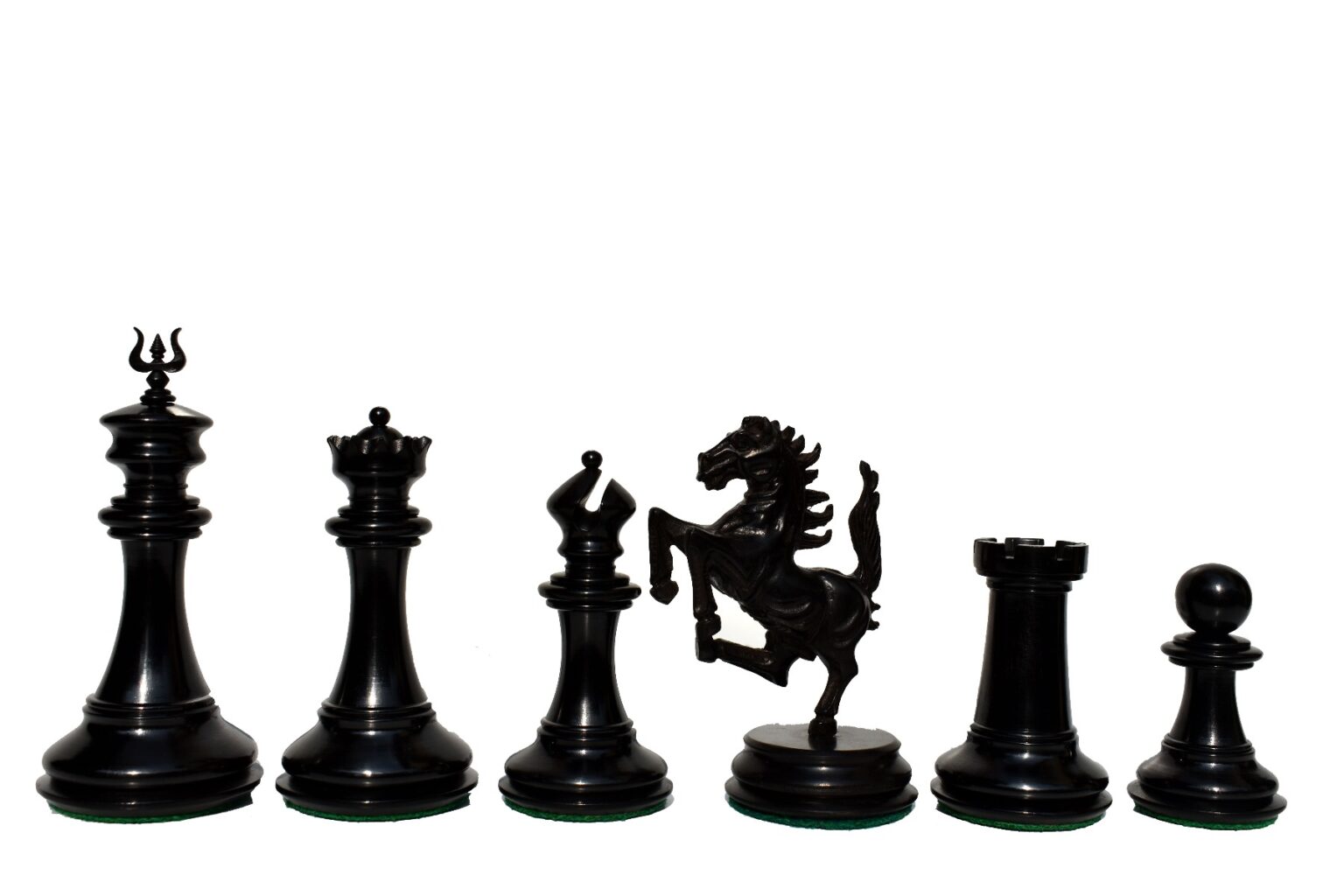 Ferrari Series Chess Pieces Boxwood & Ebony 4.4" King - thechessempire