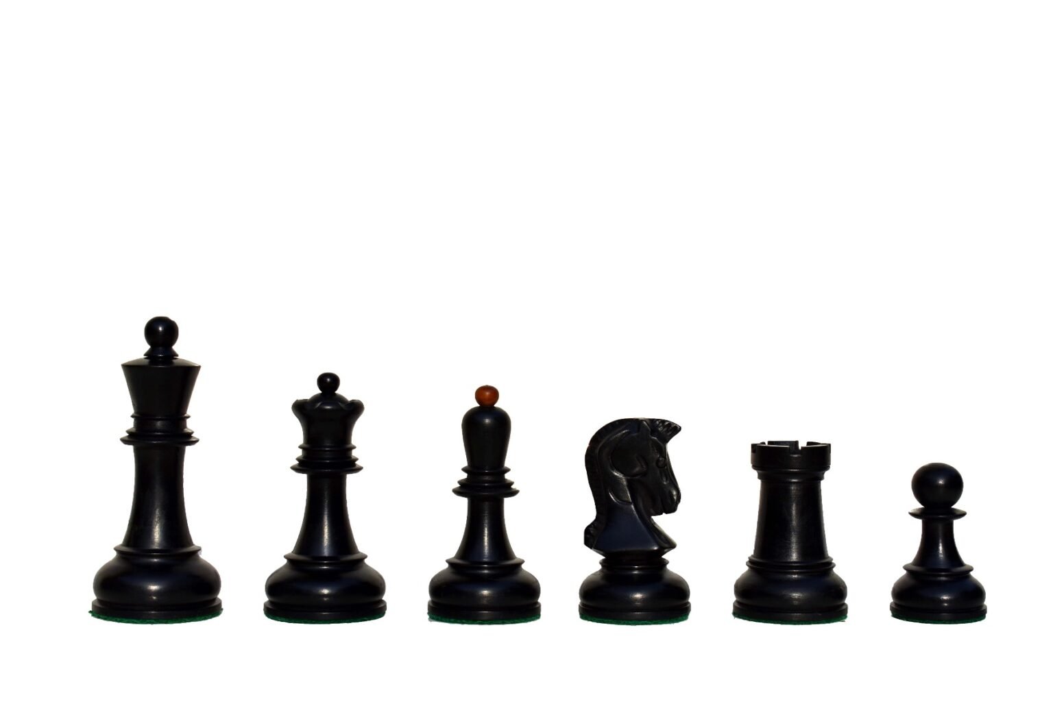 Dubrovnik Series Chess Pieces Antiqued Boxwood & Ebonized 4" King ...