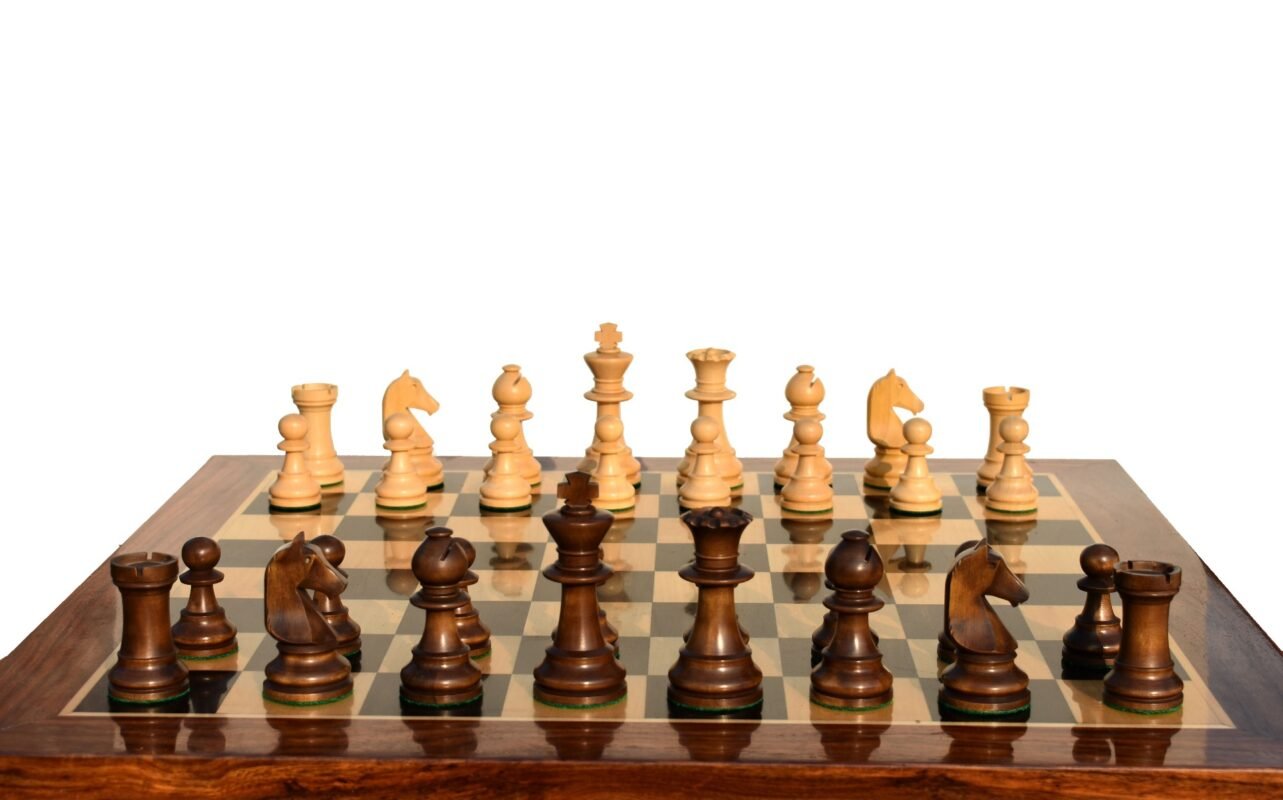 B210 Henri Chavet Series - 1980-1990 reproduction-Chess Pieces Boxwood ...