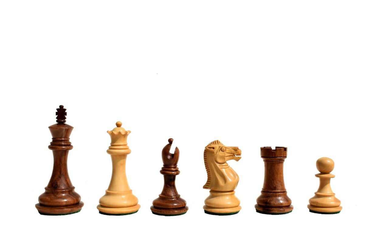Collector Series Iv Chess Set Boxwood & Sheesham 3" King with 16" Chess ...