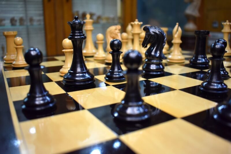 Imperial Series chess set Boxwood & Ebony 3" King with 2" square chess ...