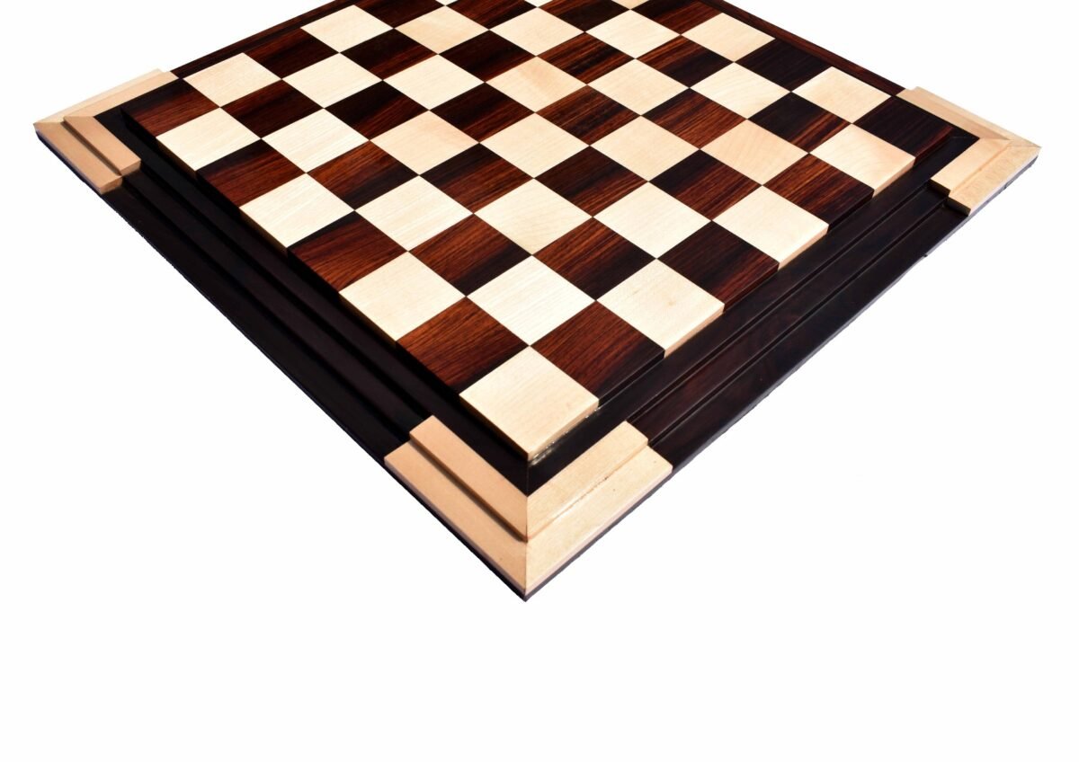 Classic Tournament Series chess board Maple & Sheesham wood ...
