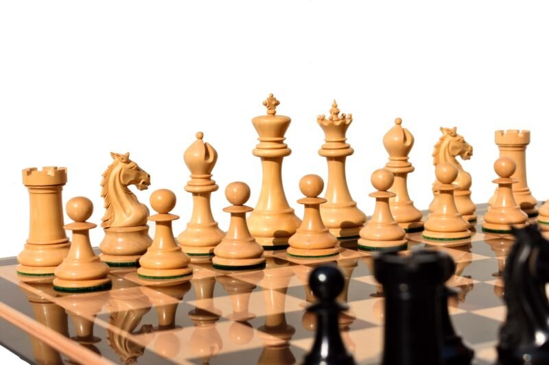 King's Crown Series – Luxury Wood Chess Set in the UK